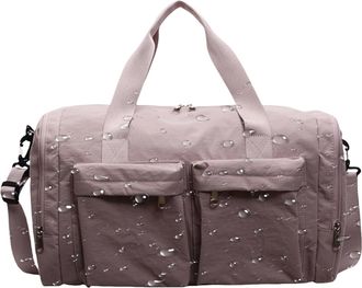 Generic Faltbare Reisetasche - kompakte Sporttasche, tragbares und faltbares Design, f&uuml;r Flugzeug, Fitnessstudio, Camping, Sport und Wandern, Rosa, Consulte l
