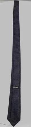 Ermenegildo Zegna Mulberry Silk Necktie - Blue