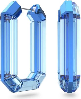 Swarovski Lucent Kreolen - - Accessories - Damen - Blau - ONE SIZE