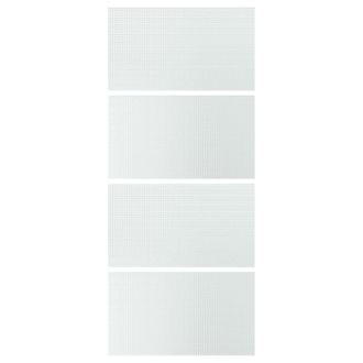 IKEA LUNDBR&Auml;SMA 4 Paneele f Schiebet&uuml;rrahmen