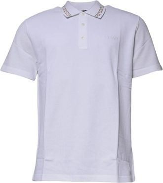 Versace Homme, Tops, Blanc, Taille: XL Polo &agrave; col