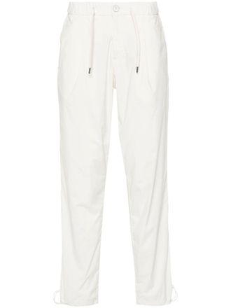 Herno pantalon ample &agrave; lien de resserrage - Blanc