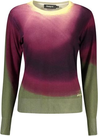 Desigual Jers Veget Pullover - - Knitwear - Damen - Mehrfarbig - XS