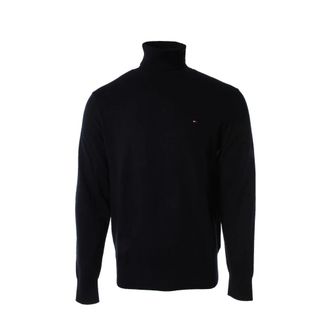 Tommy Hilfiger Rollkragenpullover - - Knitwear - Herren - Blau - S