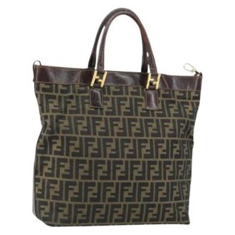 Fendi Pre-owned Canvas Tote Bag - - Pre-owned - Damen - Braun - ONE SIZE