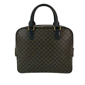 Celine Pre-owned Macadam Blazon PVC Leder Handtasche - - Pre-owned - Damen - Braun - ONE SIZE