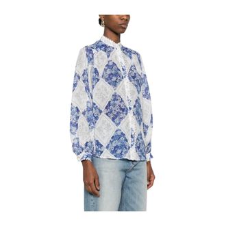 Twinset Damen, Blusen & Hemden, Mehrfarbig, 2XSGr&ouml;&szlig;e