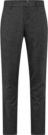 Bomboogie Homme, Pantalons, Noir, Taille: W34 Pantalon Chino en Flanelle Coupe Slim