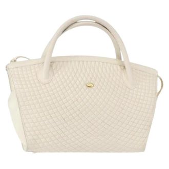 Bally Sac &agrave; main en cuir Pre-owned - Femme - Pre-owned - Blanc - Taille: ONE Size