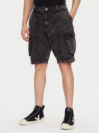 Alpha Industries Alpha Industries Jeansshorts Canvas Acid Short 156259 Schwarz Regular Fit