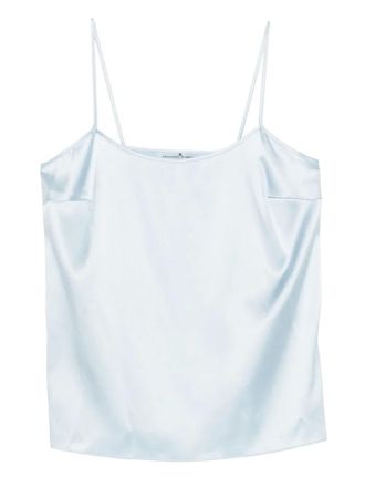 Ermanno Scervino haut à bretelles fines - Bleu