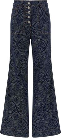 Etro Bootcut Jeans - Blau