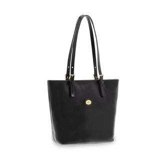 The Bridge Femme, Sacs, Noir, Taille: ONE Size Sac Shopper en Cuir Noir