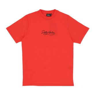 Dolly Noire Homme, Tops, Rouge, Taille: L Crew Neck T-Shirt