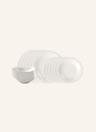 like. by Villeroy & Boch Like. By Villeroy & Boch Dinner-Set, 18 St&uuml;ck. Ec Essential weiss