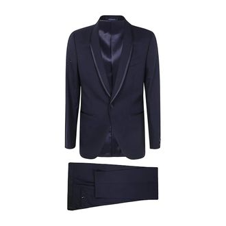 Sartoria Latorre Abito 8R - Homme - Costumes - Bleu - Taille: S