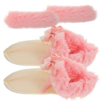 BESTONZON Doublures Amovibles en Peluche Blanche pour Sabots Femmes Taille 40-41 Semelles Intérieures Respirantes et Moelleuses Isolation Thermique Hiver Guêtre