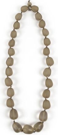 Emporio Armani Femme, Accessoires, Brun, Taille: ONE Size Collier avec des perles en r&eacute;sine