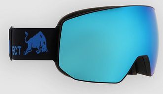 Red Bull Spect Eyewear FINK Black Goggle smoke with blue mirror