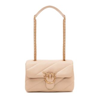 Pinko Pinko, Femme, Sacs, Beige, Taille: ONE Size Classic Love Bag Puff Maxi Quilt