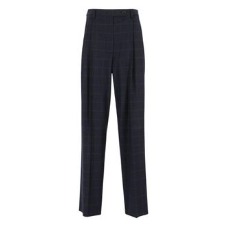 Emporio Armani Pantalon Classique - Femme - Pantalons - Bleu - Taille: 40 FR