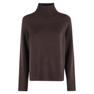 Michael Kors Femme, Pulls, Brun, Taille: 38 FR Gros Pull Oversize