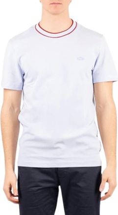 Lacoste Homme, Tops, Bleu, Taille: XL T-shirt Stretch Piqu&eacute; &agrave; Col Ray&eacute;