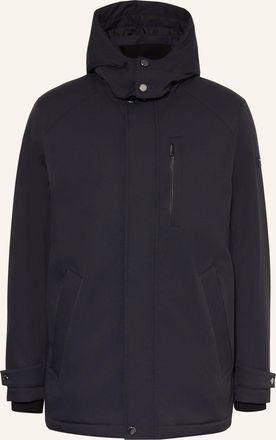 Bugatti Parka Mit Abnehmbarer Kapuze blau