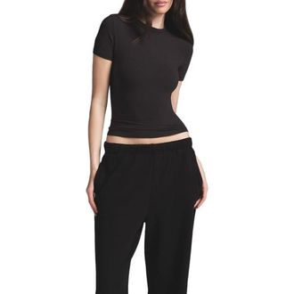 SKIMS Pantalon de surv&ecirc;tement en coton m&eacute;lang&eacute;