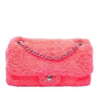 Chanel Pre-owned Vintage Quilted Terry Cloth Shoulder Bag - - Pre-owned - Damen - Rosa - ONE SIZE