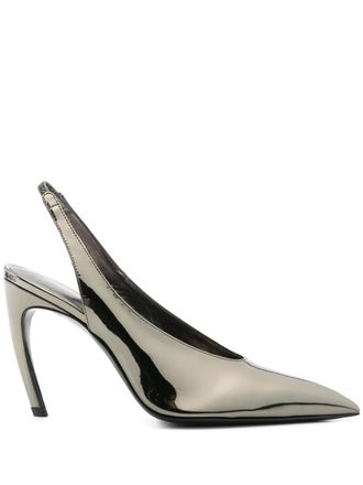 The Attico Viper Pumps 95mm - Silber