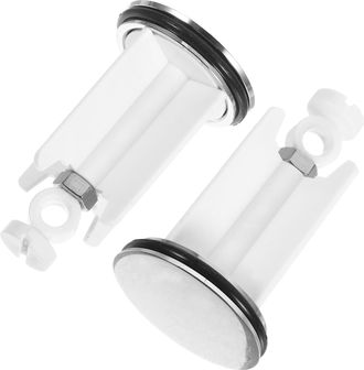 NUOBESTY 2stücke Waschbecken Abflussstopfen Aus Metall Ersatz Für Küchenspüle Und Badezimmerspüle Für Schnellen Wasserablauf Und Geruchsblockade Installieren U