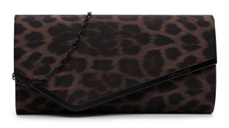 Tamaris Umh&auml;ngetasche Abendtasche Amalia Leo Clutch Brown braun