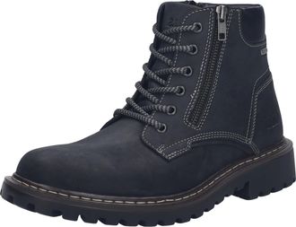 Josef Seibel Herren Klassische Stiefeletten Chance.67,Weite G (Normal),Wechselfu&szlig;bett,wasserdicht,flach,Boots,Stiefel,schwarz,40 EU