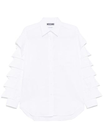 Moschino chemise à manches longues - Blanc