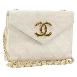 Chanel Pre-owned Vintage Schultertasche - - Pre-owned - Damen - Beige - ONE SIZE