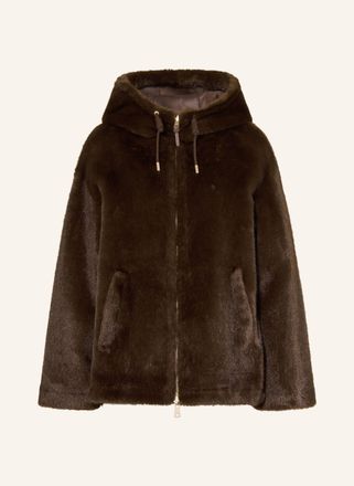 Mabrun Mabrun Kunstfell-Jacke Fernanda braun