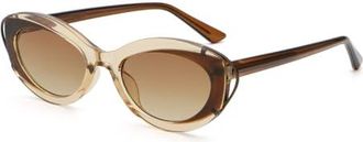 Generic Lunettes De Soleil UV400 For Hommes, Usage Quotidien, S&eacute;ances Photo Et Soir&eacute;es.(Brown)