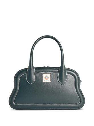 Bally sac cabas Unda en cuir - Vert