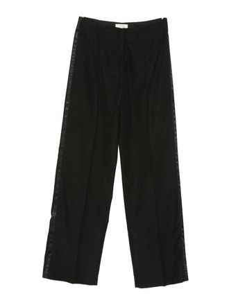 Forte_Forte Casual Hose - Schwarz