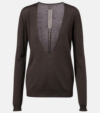 Rick Owens Pullover Extreme aus Schurwolle