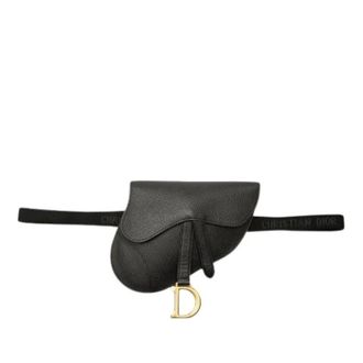 Dior Sac banane Pre-owned - Femme - Pre-owned - Noir - Taille: ONE Size
