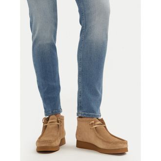 Clarks Schn&uuml;rschuhe Clarks WallabeeEvoBt 261747444 Beige