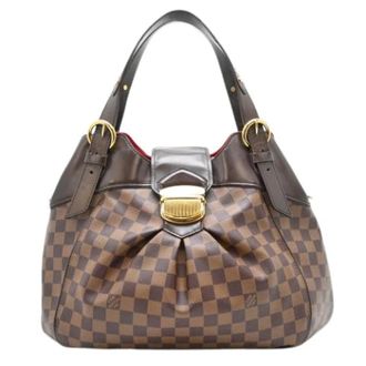 Louis Vuitton Pre-owned Vintage Damier Canvas Schultertasche - - Pre-owned - Damen - Braun - ONE SIZE