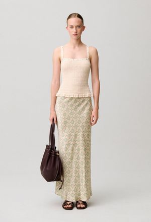 Claudie Pierlot Flie&szlig;ender bedruckter Rock