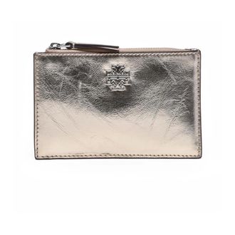 Tory Burch Femme, Accessoires, Beige, Taille: ONE Size Porte-cartes 14x9