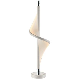 Lucande LED Lampe &agrave; poser &agrave; intensit&eacute; variable Edano en textile pour salon & salle &agrave; manger