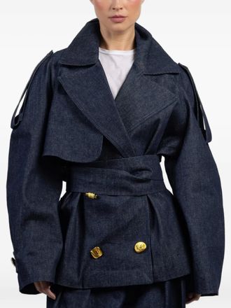 Fran&ccedil;oise Gabi double-breasted coat - Blau