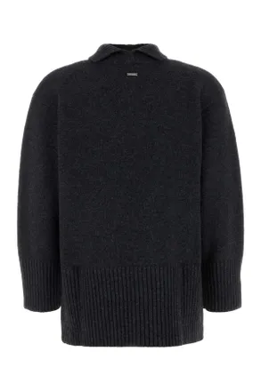 Calvin Klein Wool Sweater - Charcoal