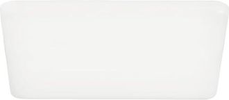 Eglo LED Deckenleuchte Rapita, quadratische Einbauleuchte, Deckenlampe aus Aluminium und Kunststoff in Weiß, Einbaustrahler in warmweiß, 21,5 x 21,5 cm